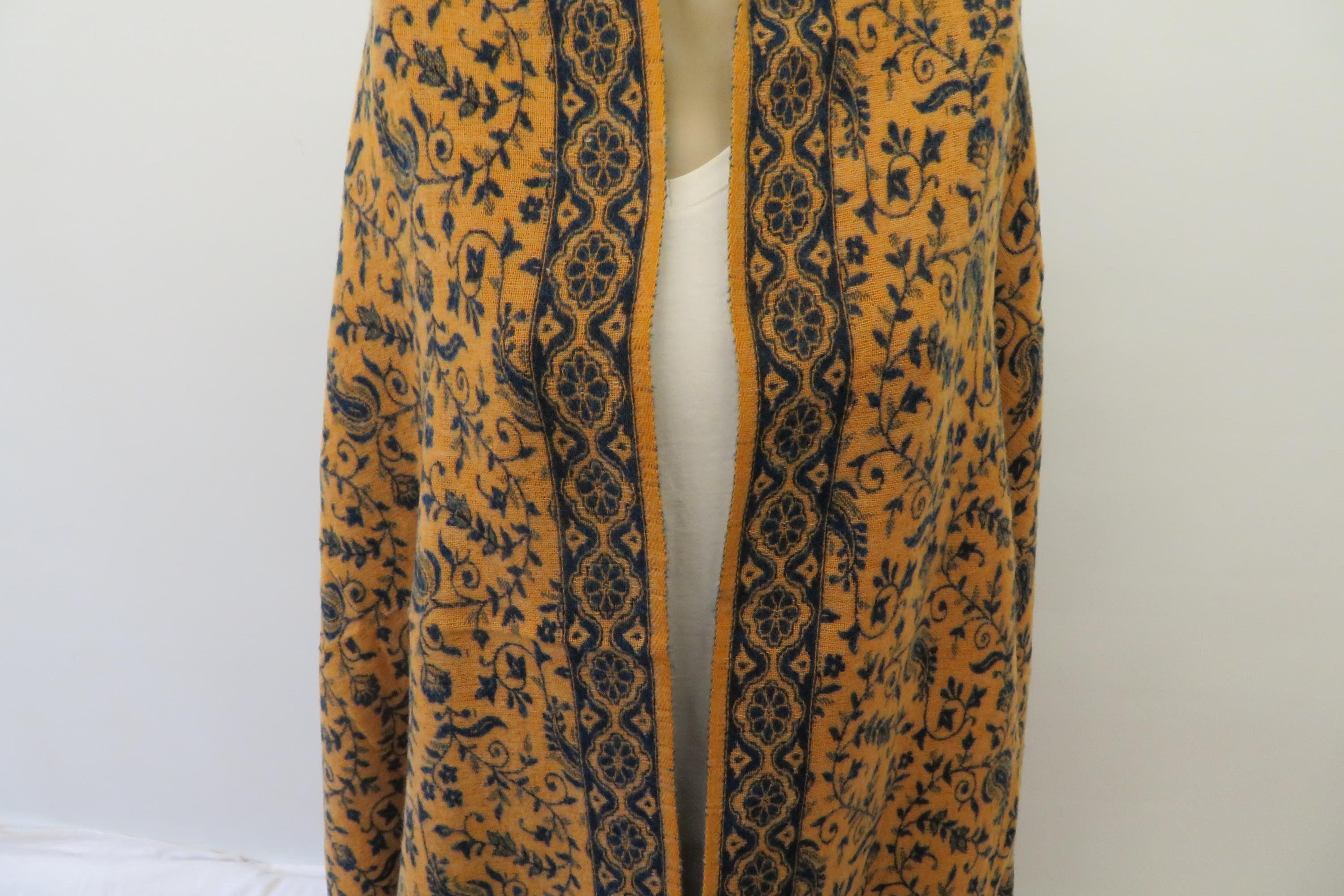 Tibetan Scarf "yakwool" Can Be Worn on Both Sides Great Quality Super ...