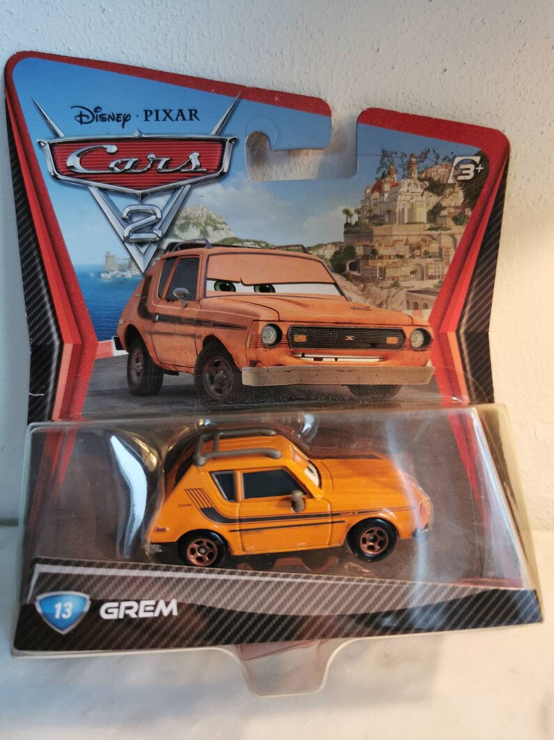 Vintage Disney Cars Grem by Mattel - Etsy