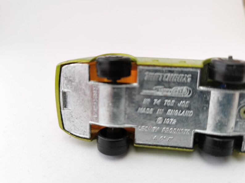 Vintage Matchbox Car Number 74 Toe Joe Made in England 1972 - Etsy