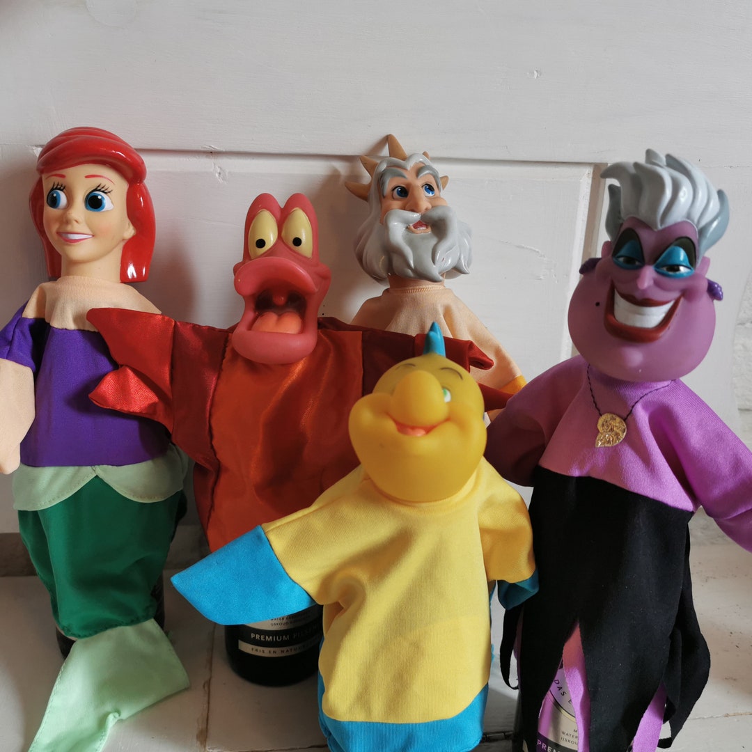 Lot of 5 Vintage Hand Puppets, Disney Characters - Etsy