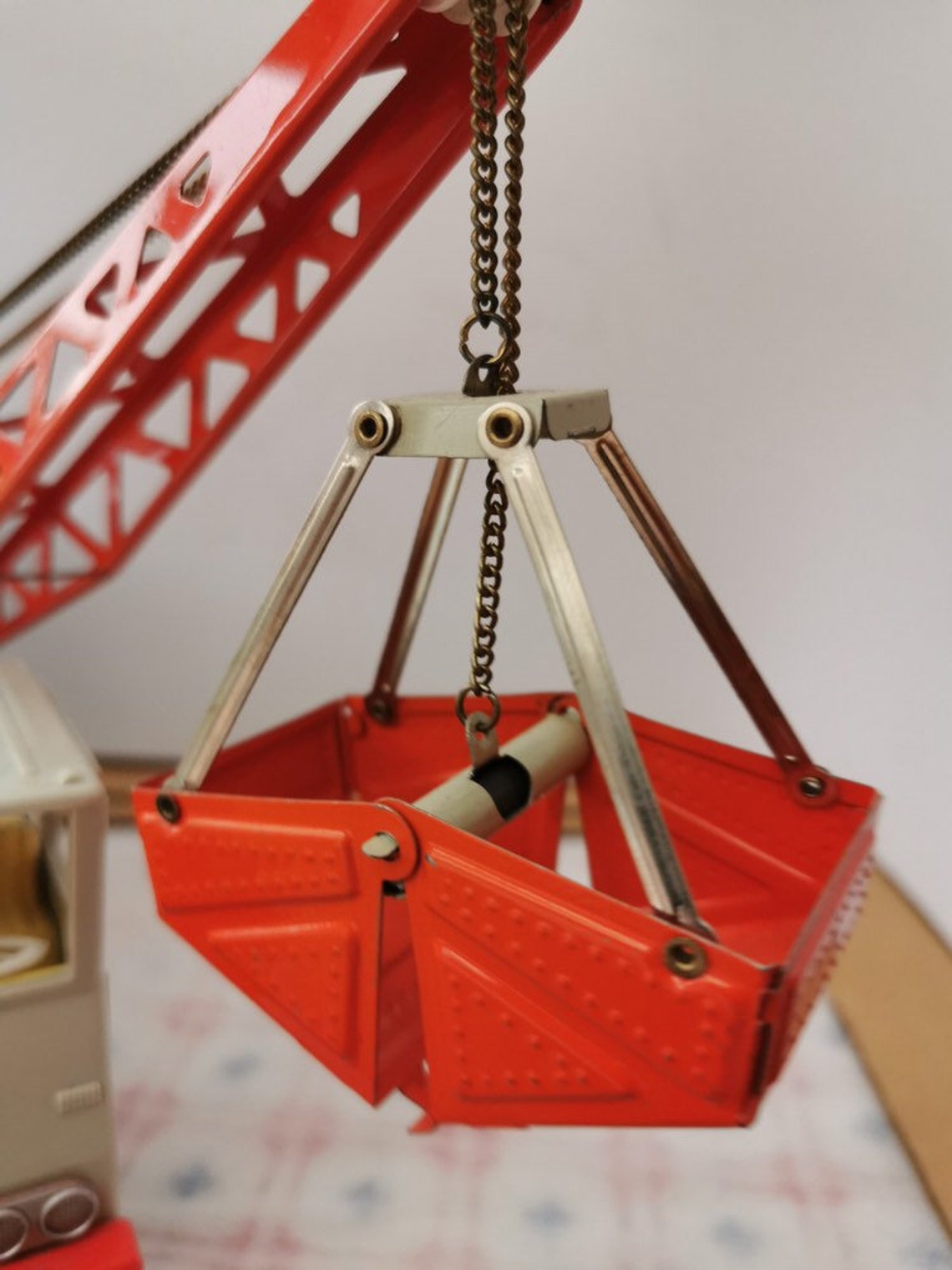 1960s Gama clam shell construction car vintage toy super | Etsy