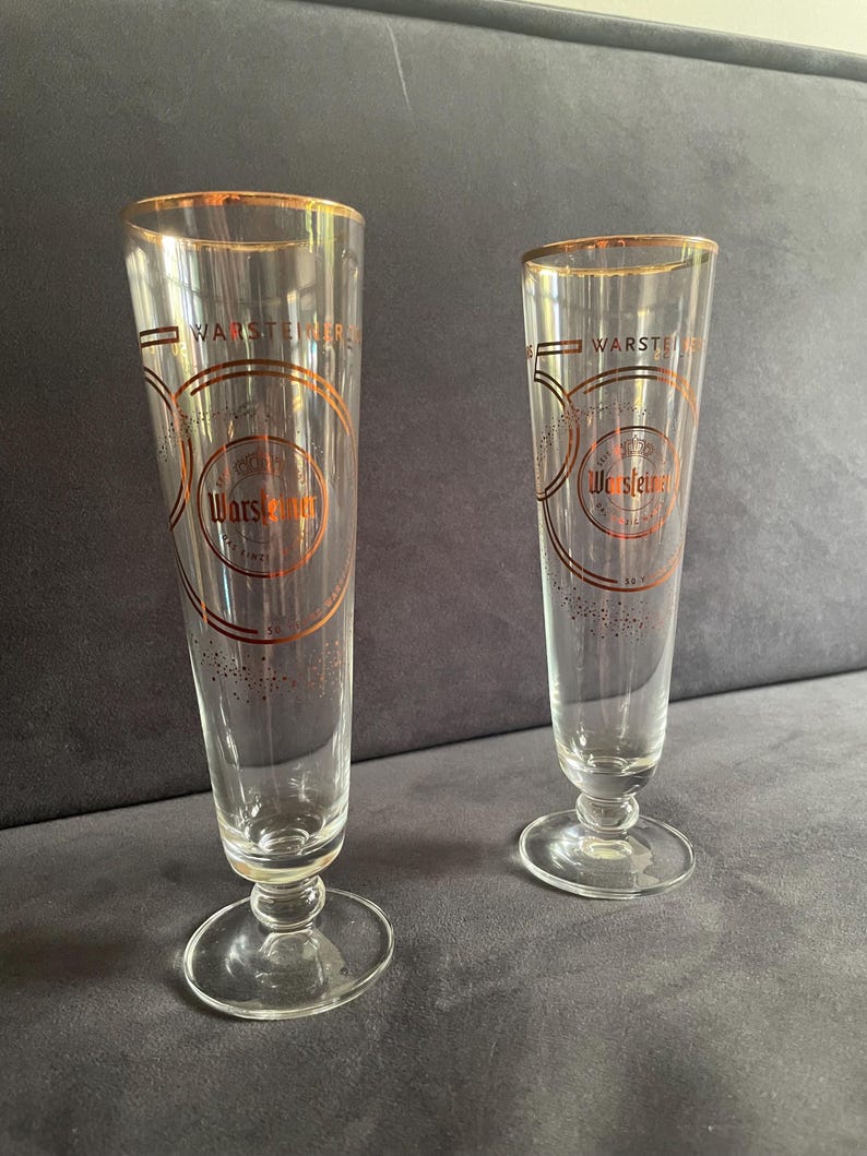 Warsteiner Tulpenglas 50-jarig Jubileum Limited Edition Bierglas, Duits ...