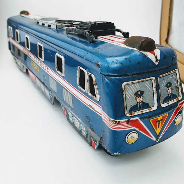 Tin Train - Etsy