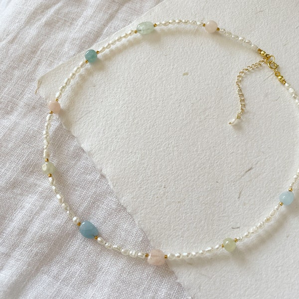 Cute Pearl Necklace - Etsy