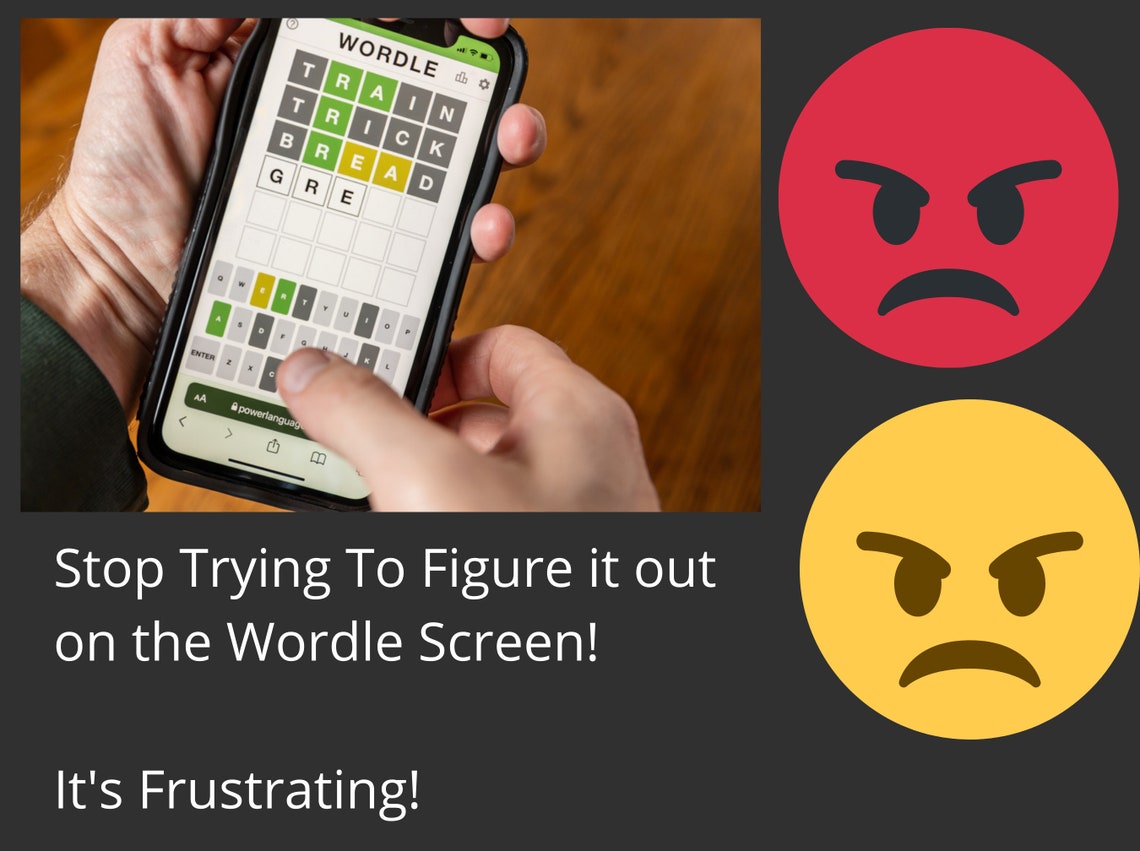 Wordle Help Printable Worksheet Printable Digital Download INSTANT ...