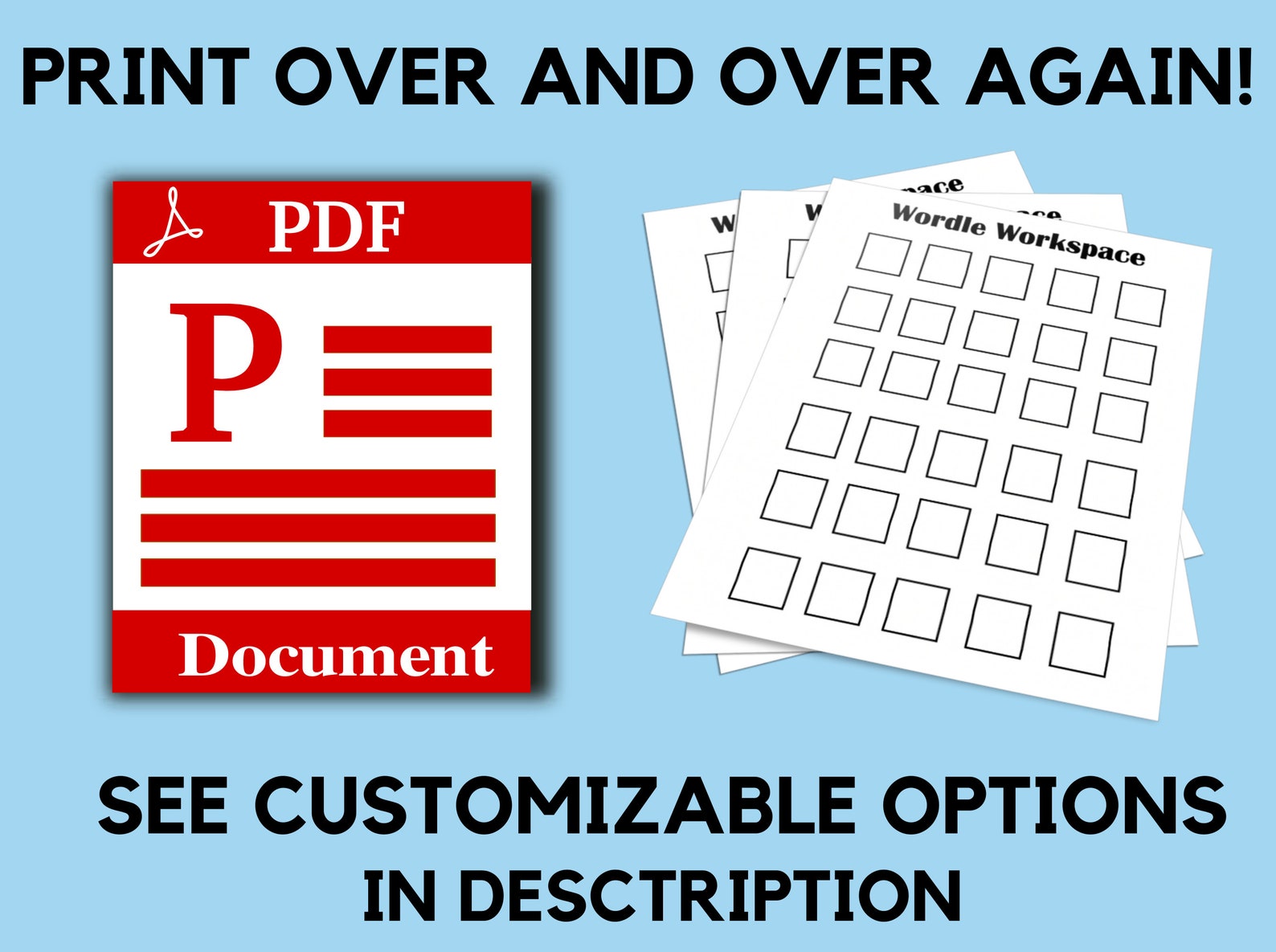 Wordle Help Printable Worksheet Printable Digital Download - Etsy