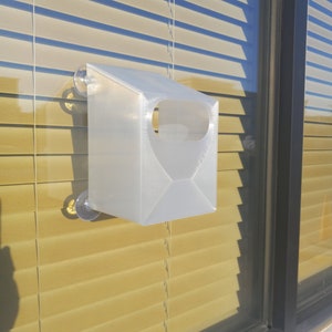 Window Bird Nest Box | Nest Watching | Open Back Bird House | Finch ...