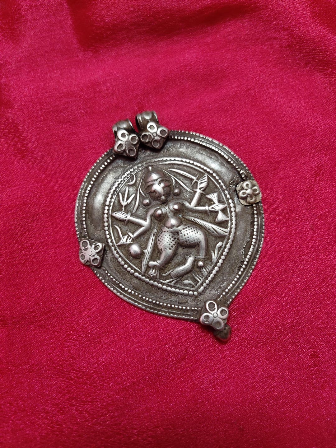 Vintage 1990s Handmade High Grade Sterling Silver Rajasthan Tribal ...