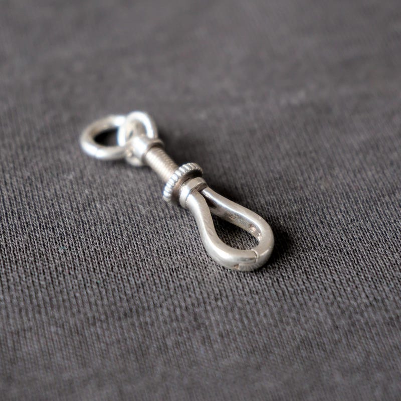 Silver Dog Albert Clip - Etsy UK
