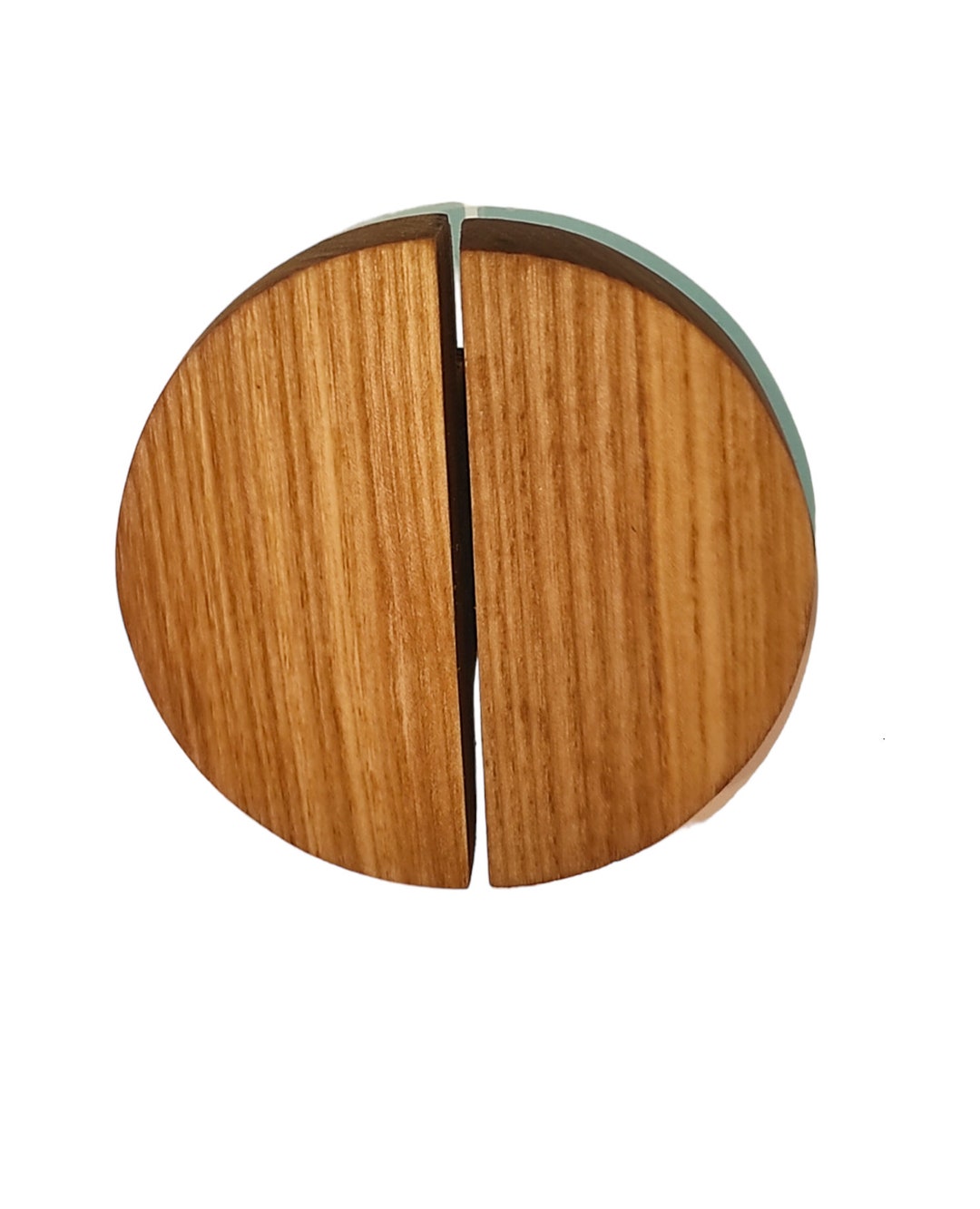 Knobs and Pulls for Cabinets , Drawers . Wooden Semicircular KN40 Solid ...
