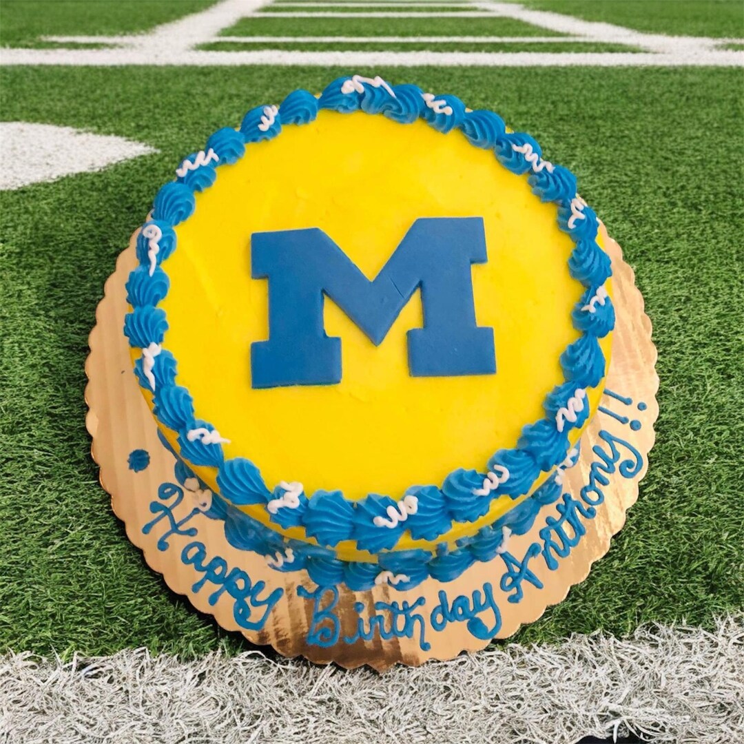 University of Michigan Cake - Etsy