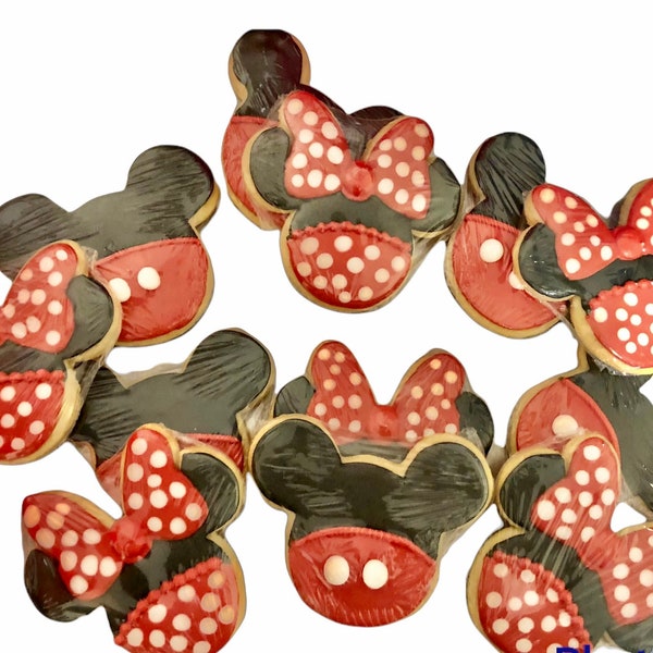 Mickey Mouse Cookies - Etsy