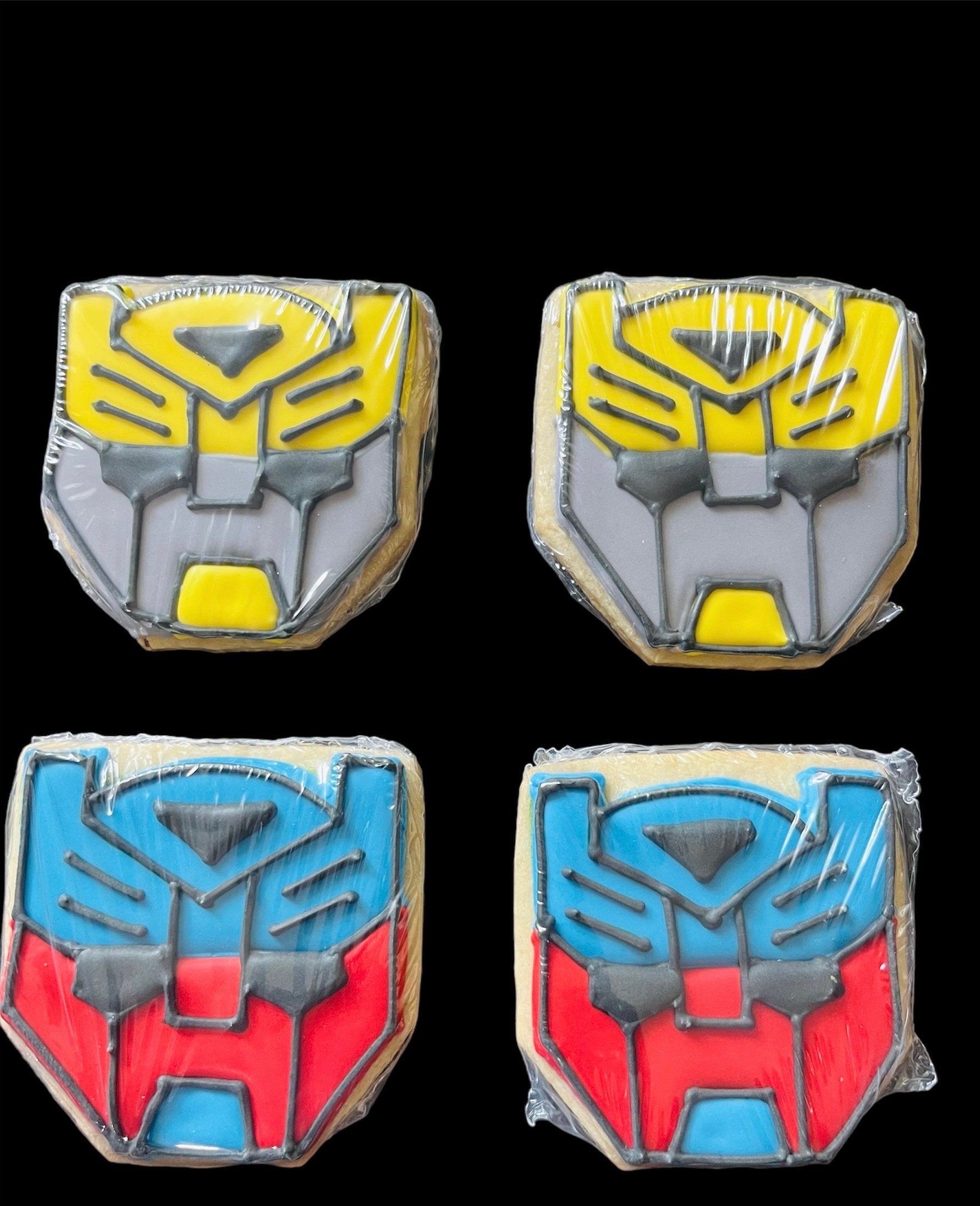12 Transformers Inspired Sugar Cookies - Etsy