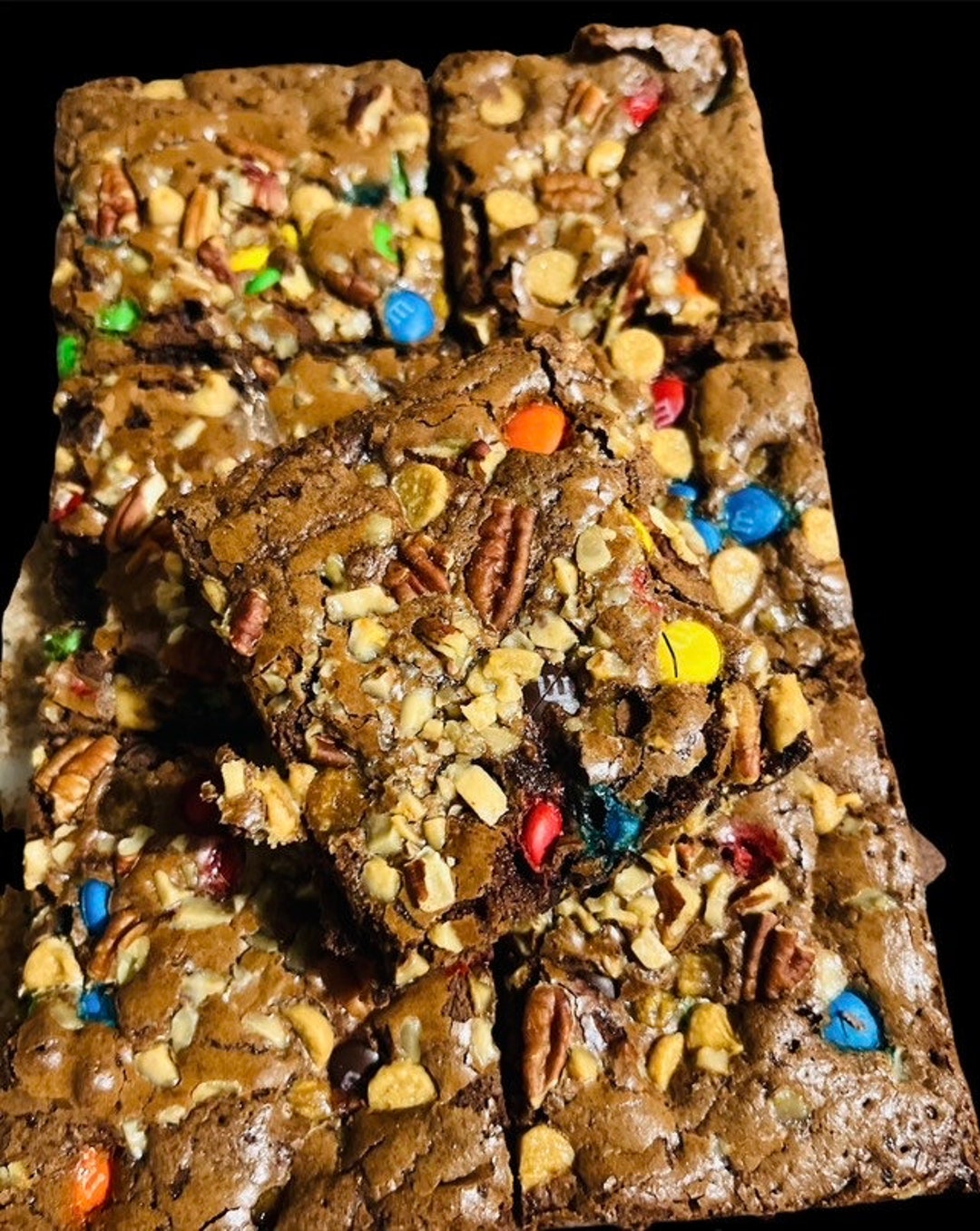 9 Jumbo Chocolate Brownies/loaded Brownies - Etsy