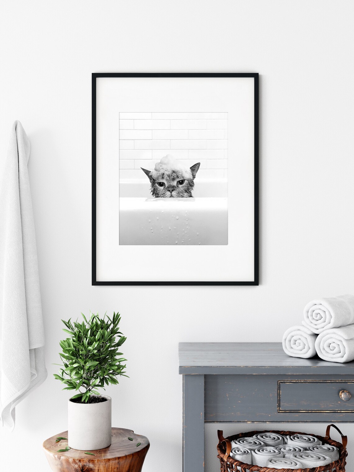 Cat Printable Wall Art Instant Download Cat Printable | Etsy