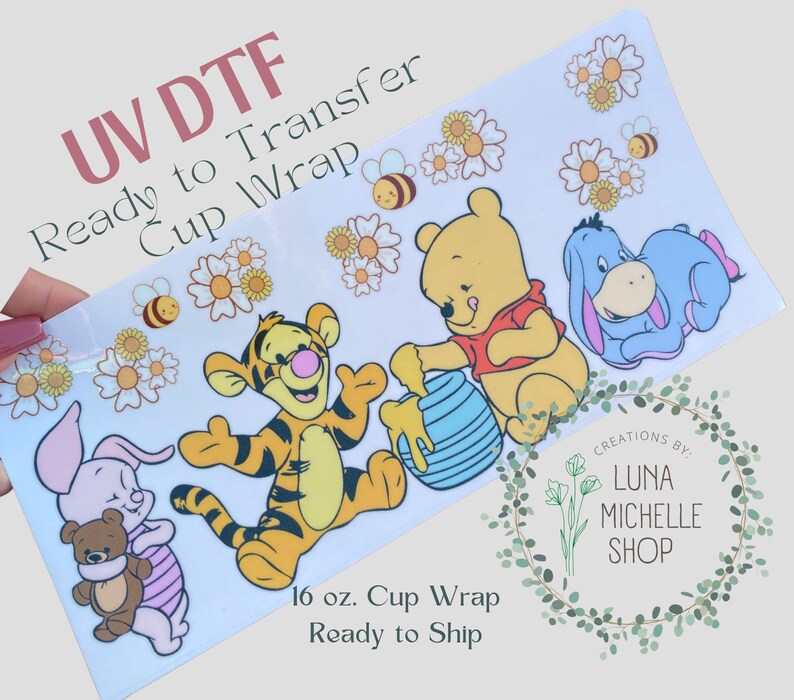 UV DTF UV Dtf Cup Wrap Uv Dtf Cup Transfer 16oz Cup Wrap - Etsy Hong Kong