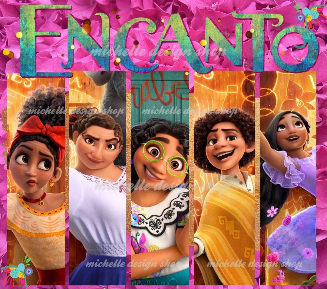 Encanto PNG Sublimation Wrap, Encanto Tumbler Wrap - Etsy