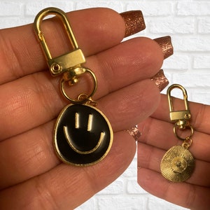 Smiley Face Keychain, Happy Face Keychain, Christmas Gift, Stocking ...