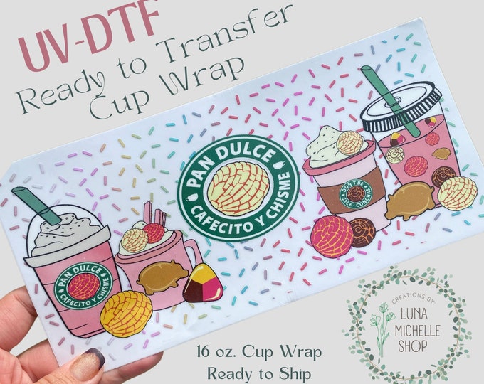 UV DTF | Wizard Cup Wrap | Cup Transfer | 16 Oz Cup Wrap | Ready to ...