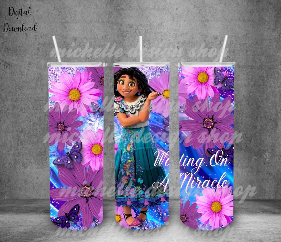 Mirabel PNG Image, Mirabel Sublimation Wrap, Tumbler Wrap, Encanto ...