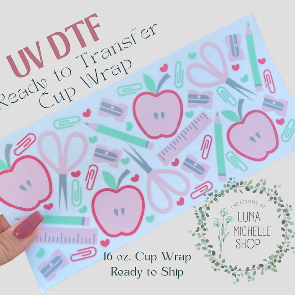 Uv Dtf Cup Wrap - Etsy