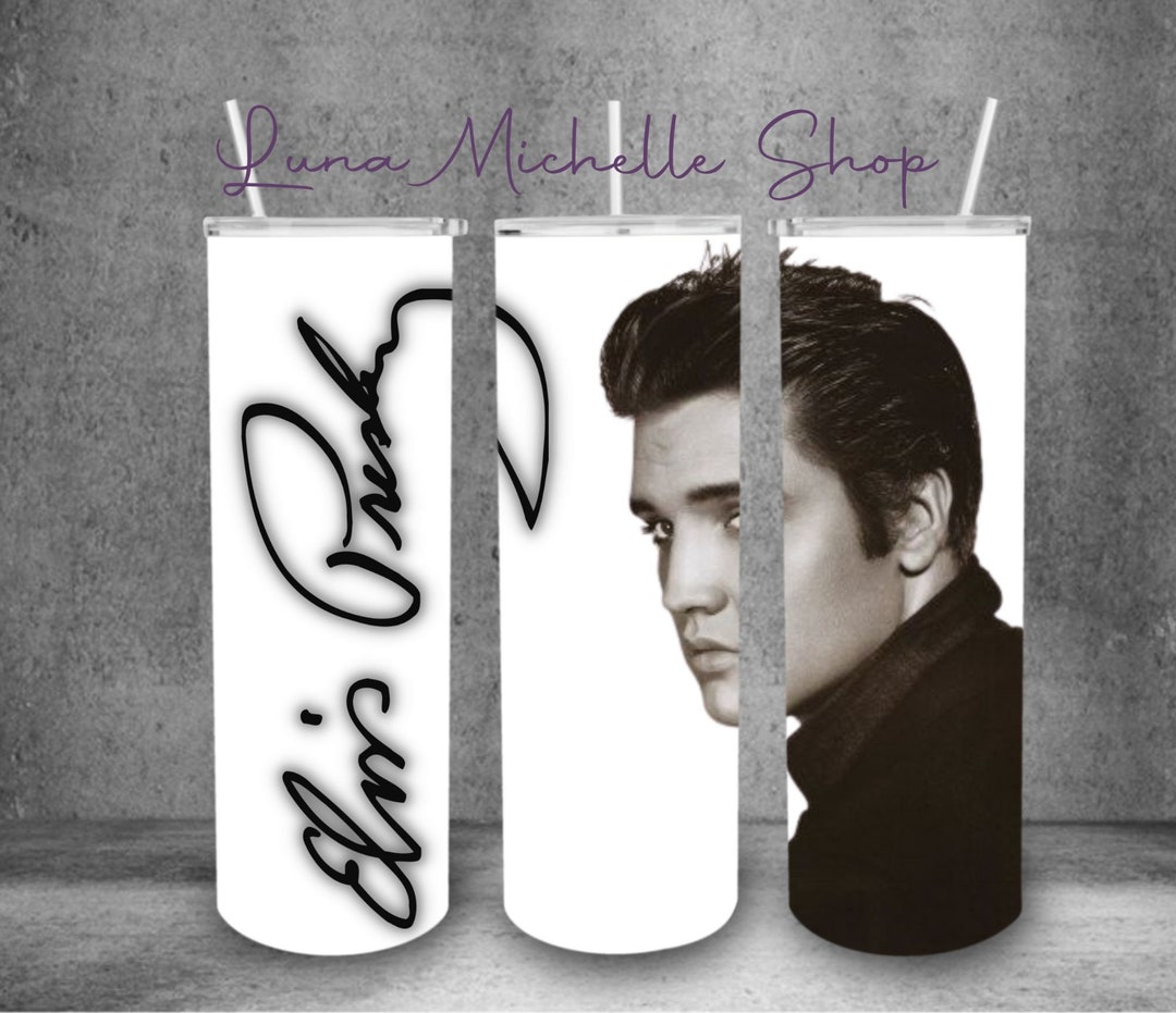 Elvis Presley PNG, Elvis Presle, Elvis Presley Tumbler Wrap, Elvis ...