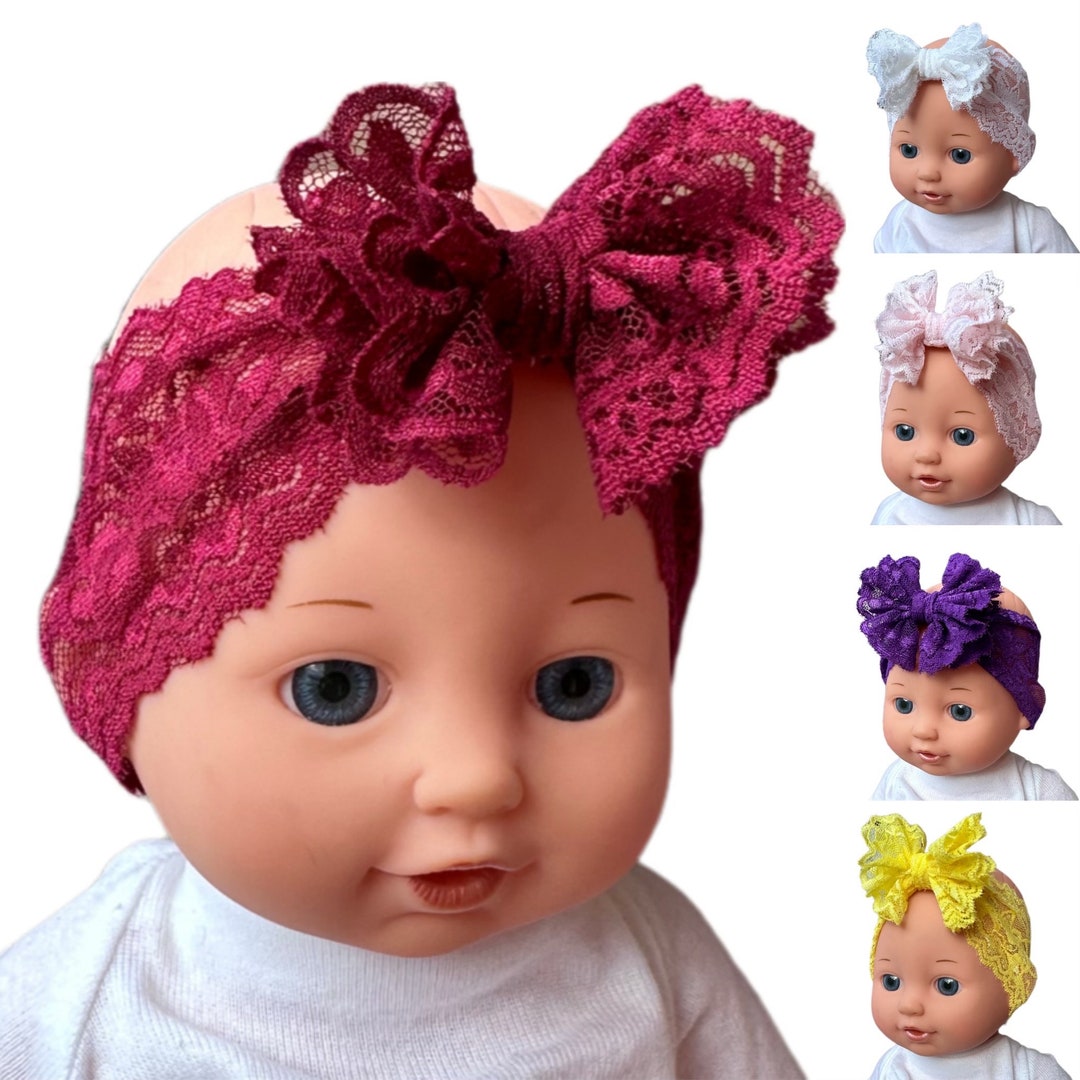 Micro Preemie Lace Headband, Micro Preemie Gift, NICU Micro Preemie ...