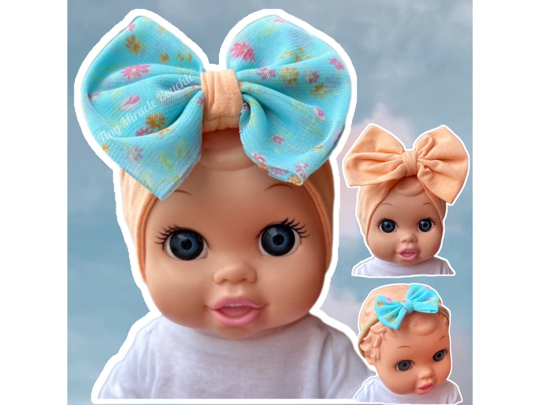 Preemie Headband With Mesh Bow, Multiple Styles, NICU Baby Gift ...