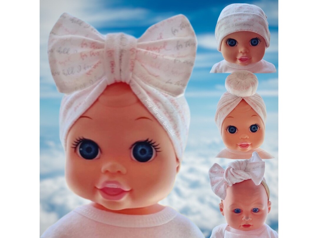 Micro Preemie Hats, NICU Preemie Hats, Preemie Turban, Micro Preemie ...