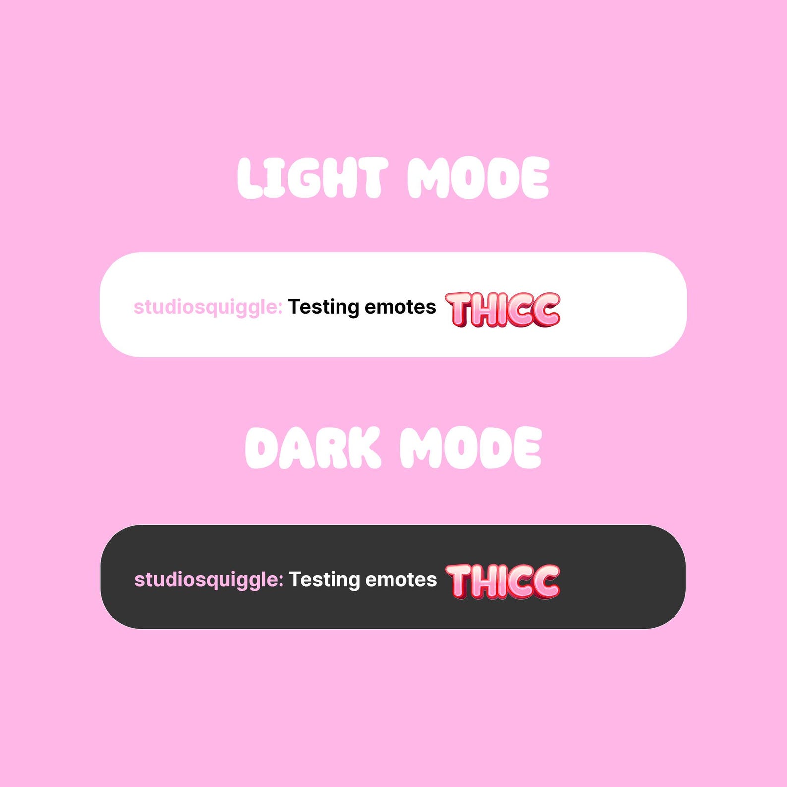 Cute Pink Thicc Emote, Animated Emotes Twitch Kick Discord Youtube Pink ...