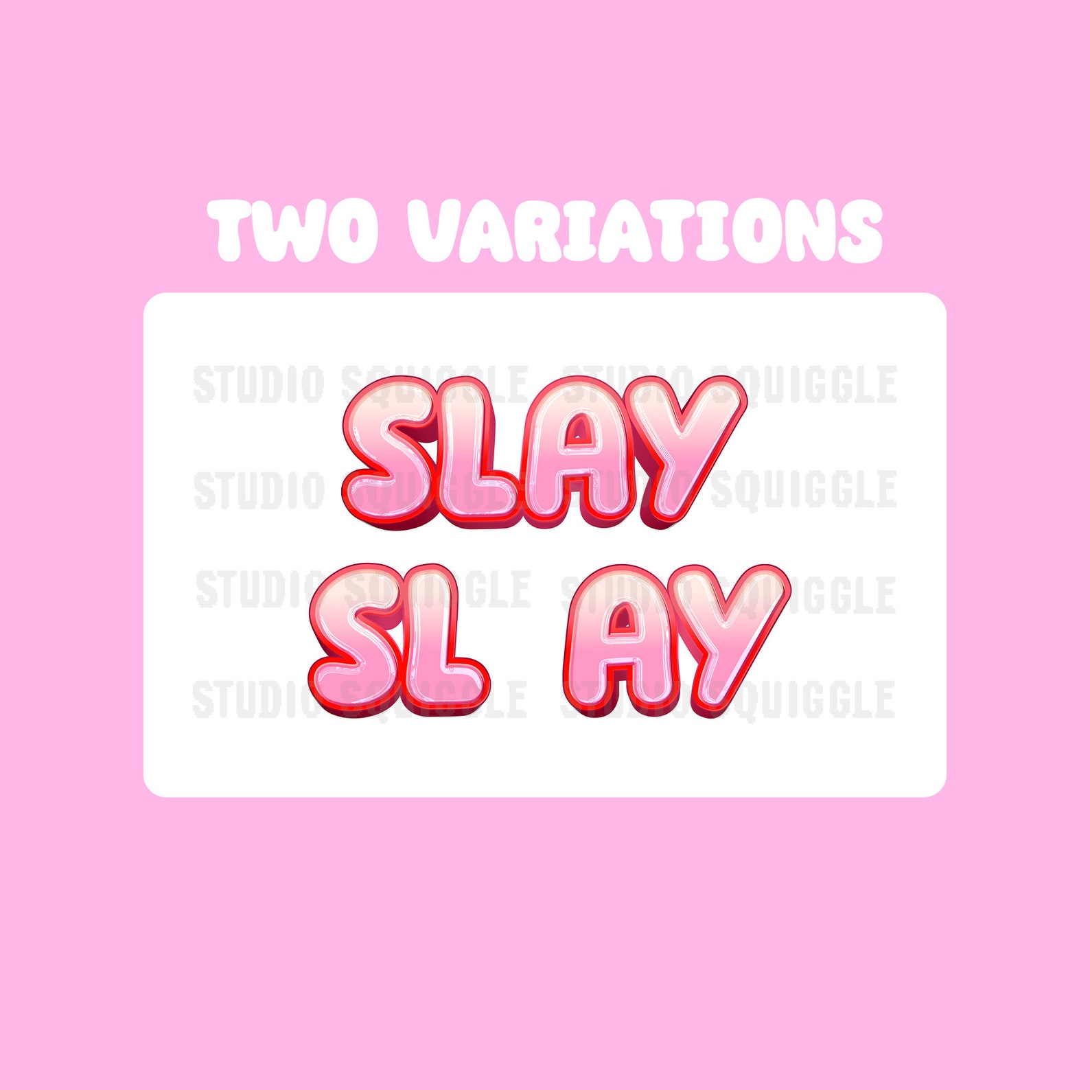 Cute Pink Slay Emote Animated Emotes Twitch Kick Discord Youtube Pink ...