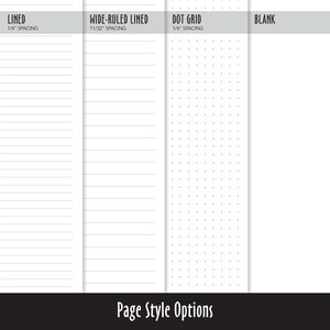 Red Notebooks, Standard Spine, 36 Pages, Choose From Lined, Dot Grid ...