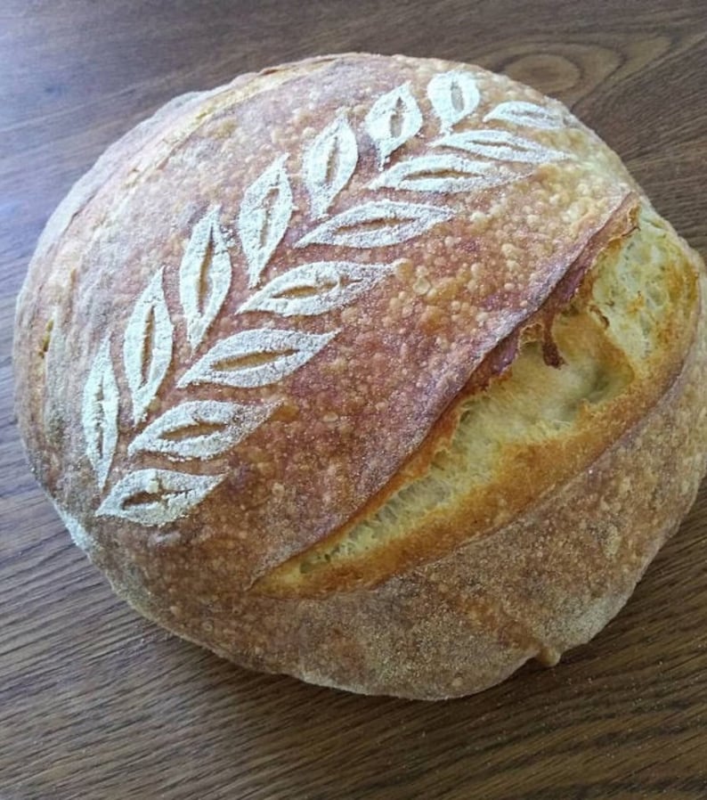 Leaf Bread Stencil: Reusable Sourdough Baking Decoration - Etsy