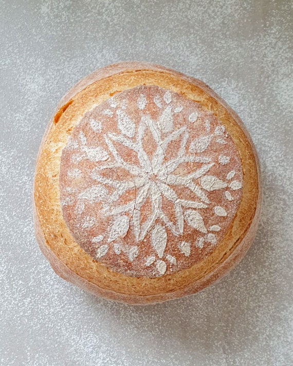 Sourdough Bread Stencil Mandala Stencil Baking Stencil | Etsy UK