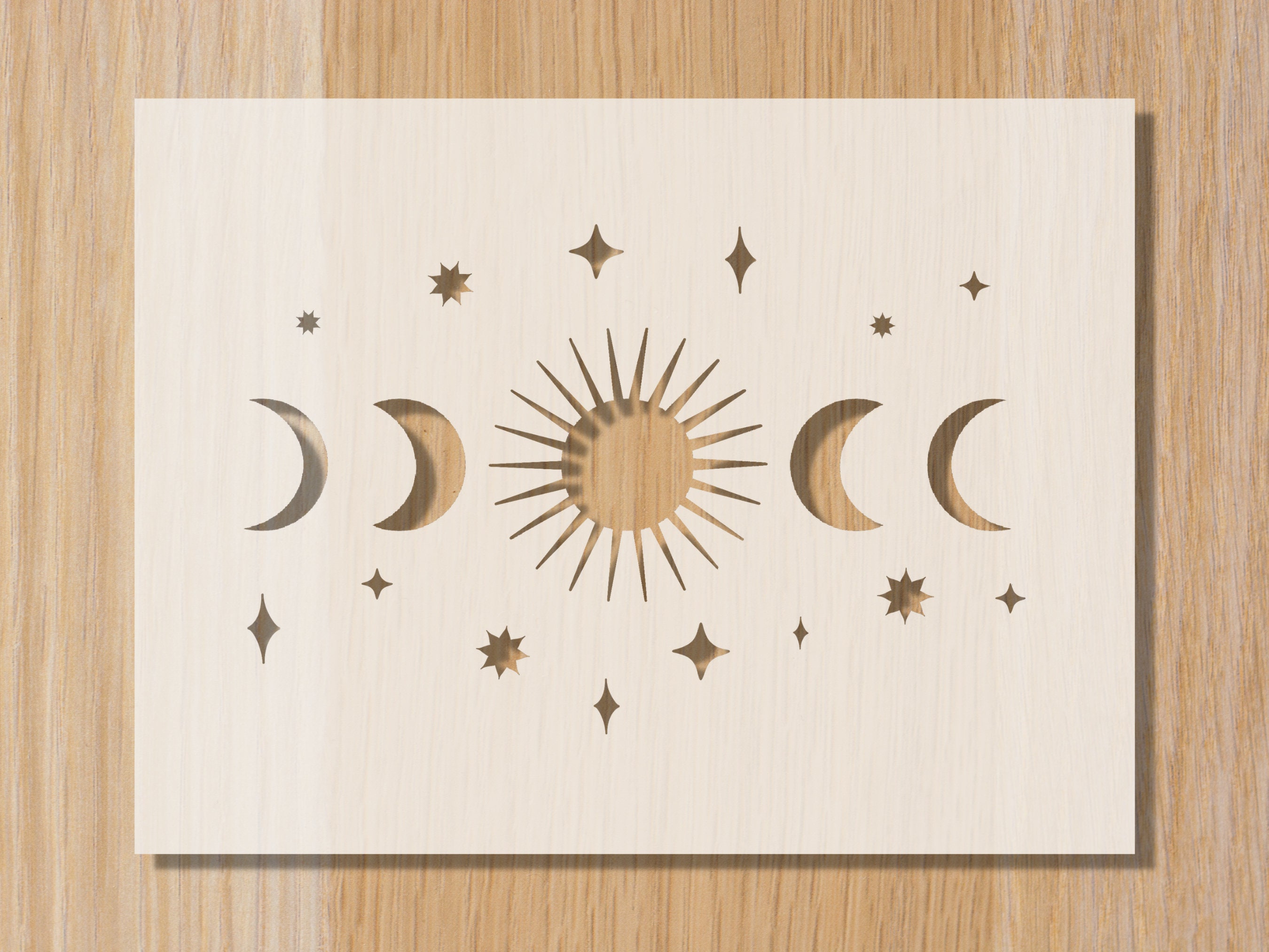 Moon Stencil