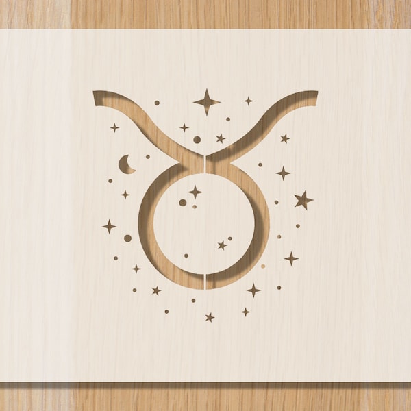 Astrology Stencil - Etsy