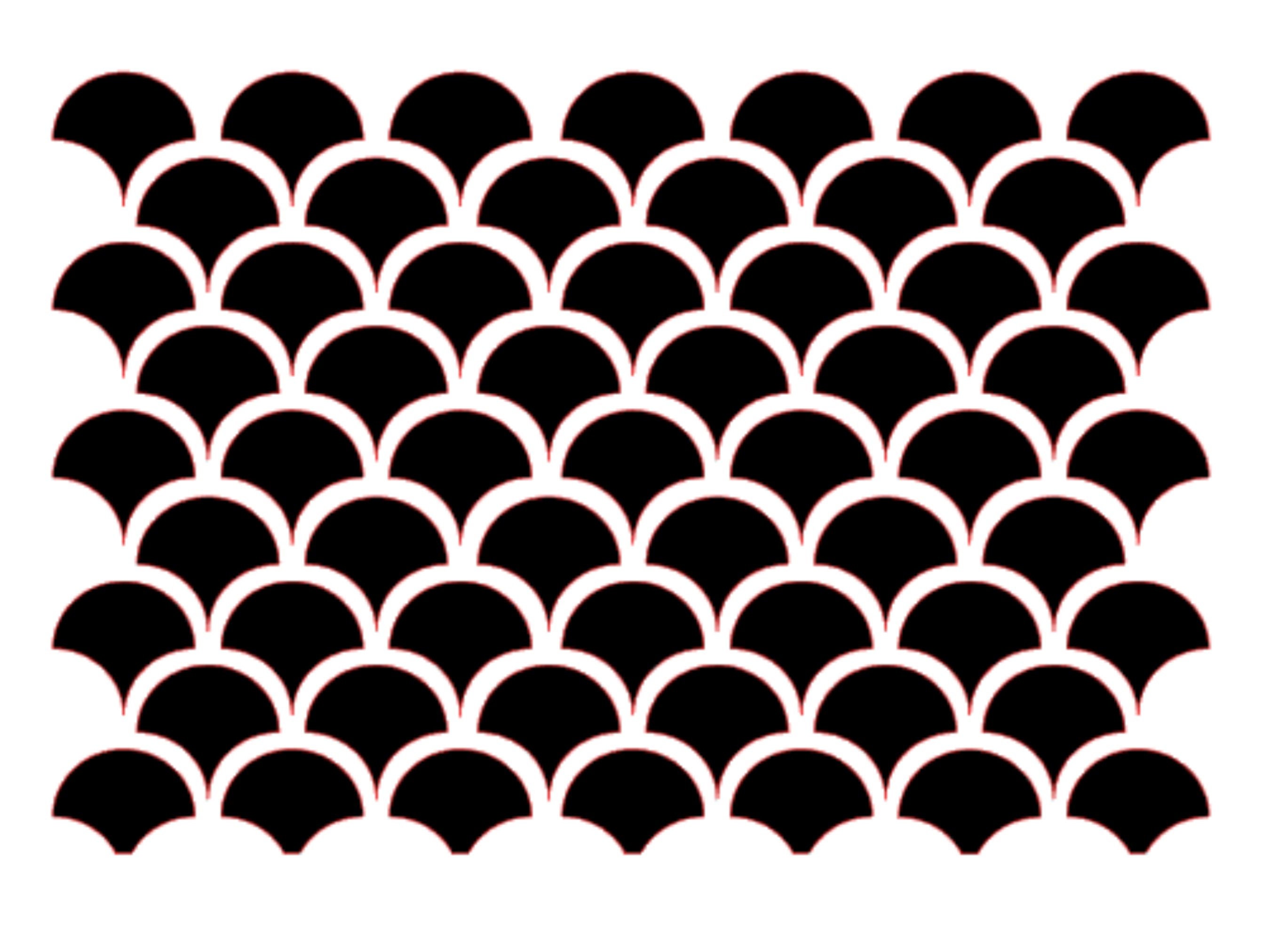 Scallop Mermaid Sourdough Bread Stencil: Reusable Baking Decoration - Etsy