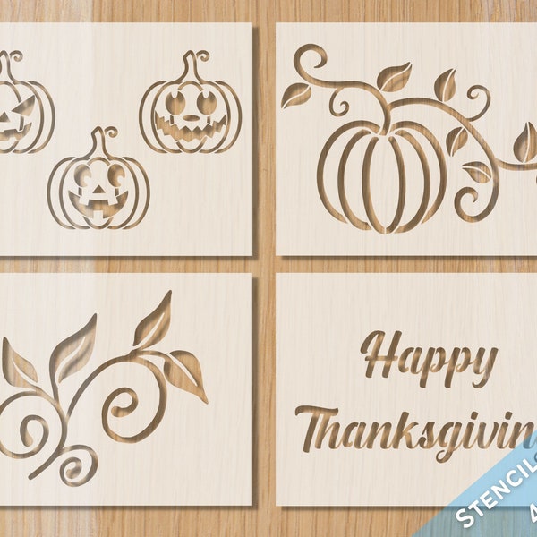 Fall Stencils - Etsy