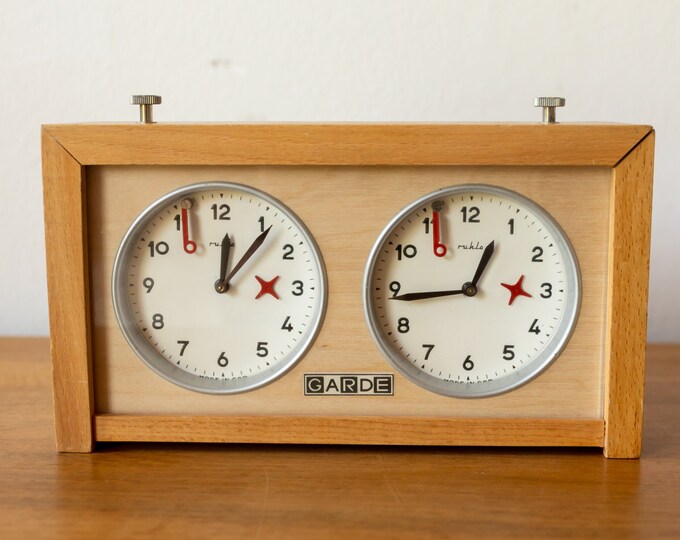1970s - Vintage Chess Clock From Ruhla Garde West Germany - Etsy
