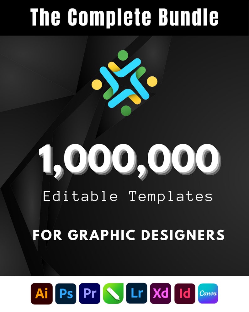 Ultimate Graphics Bundle, 1000000 Graphics Designs, Editable Templates ...