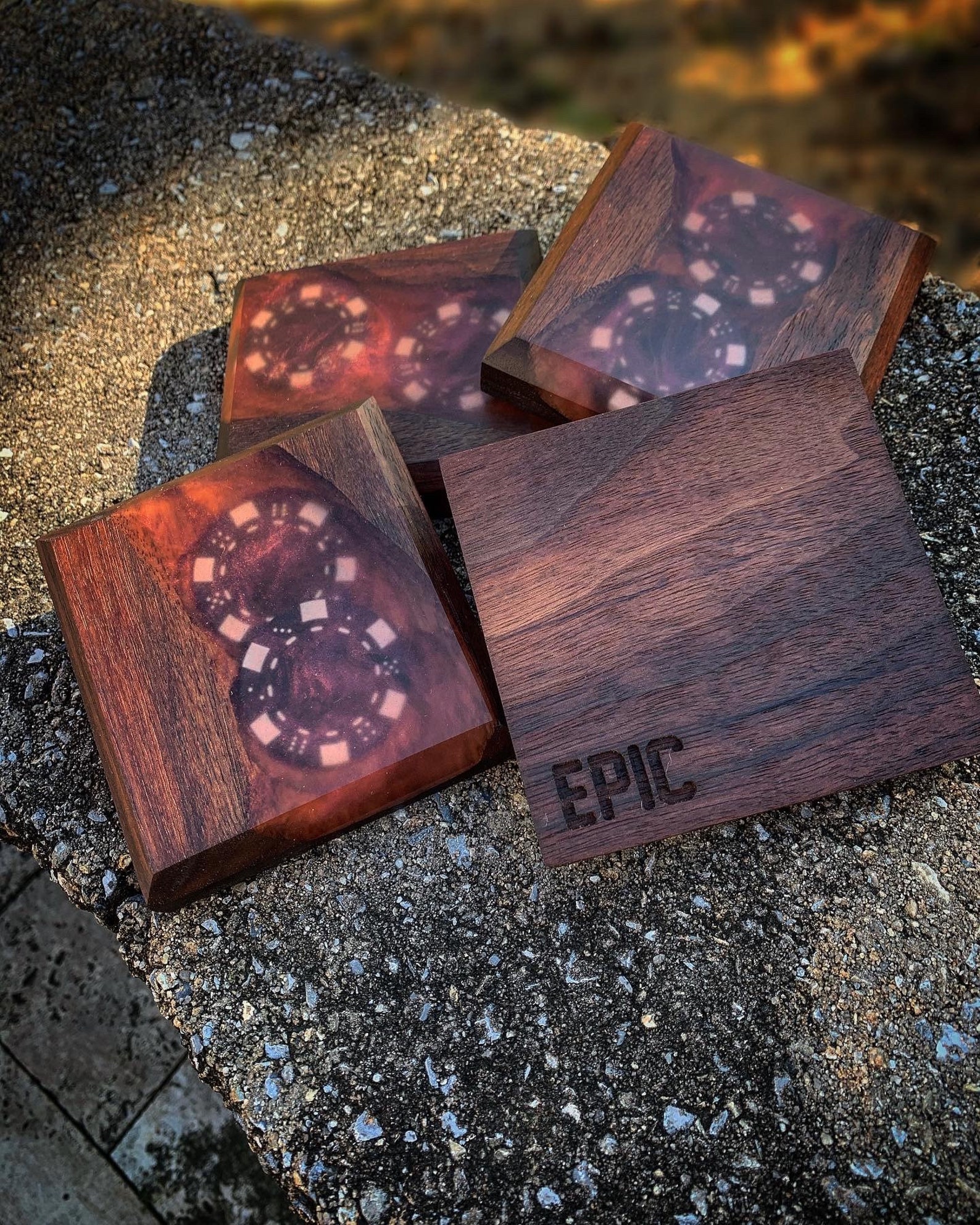 Bullet Casing Poker Chip River Coasters Shell Casing - Etsy