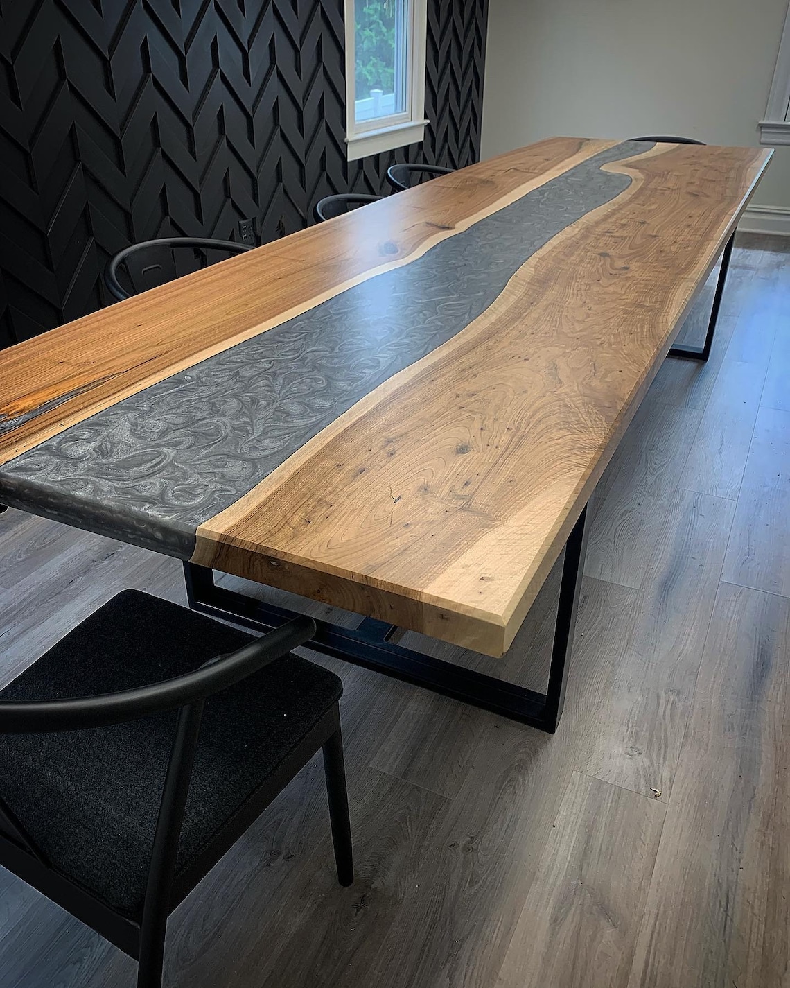 River Dining Table River Table Ocean Table Live Edge | Etsy