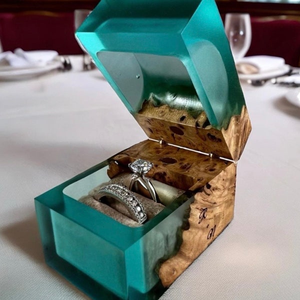 Wood Resin Box - Etsy