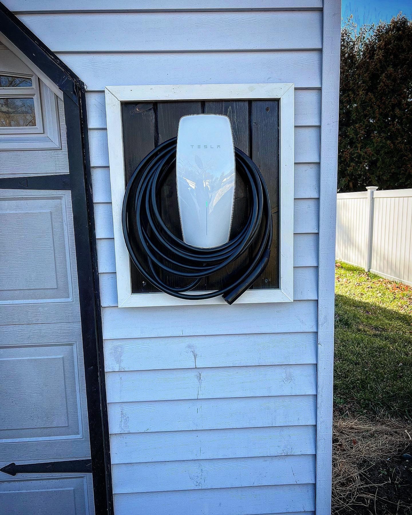Handmade Tesla Charger Wall Mount, Farmhouse Style - Etsy