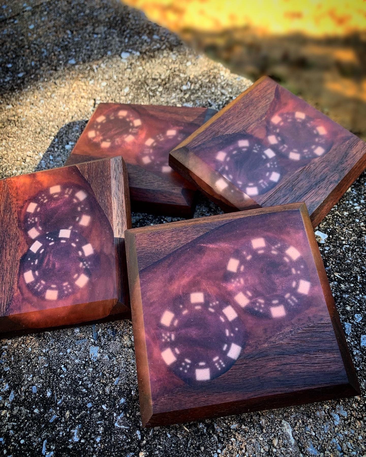 Bullet Casing Poker Chip River Coasters Shell Casing - Etsy