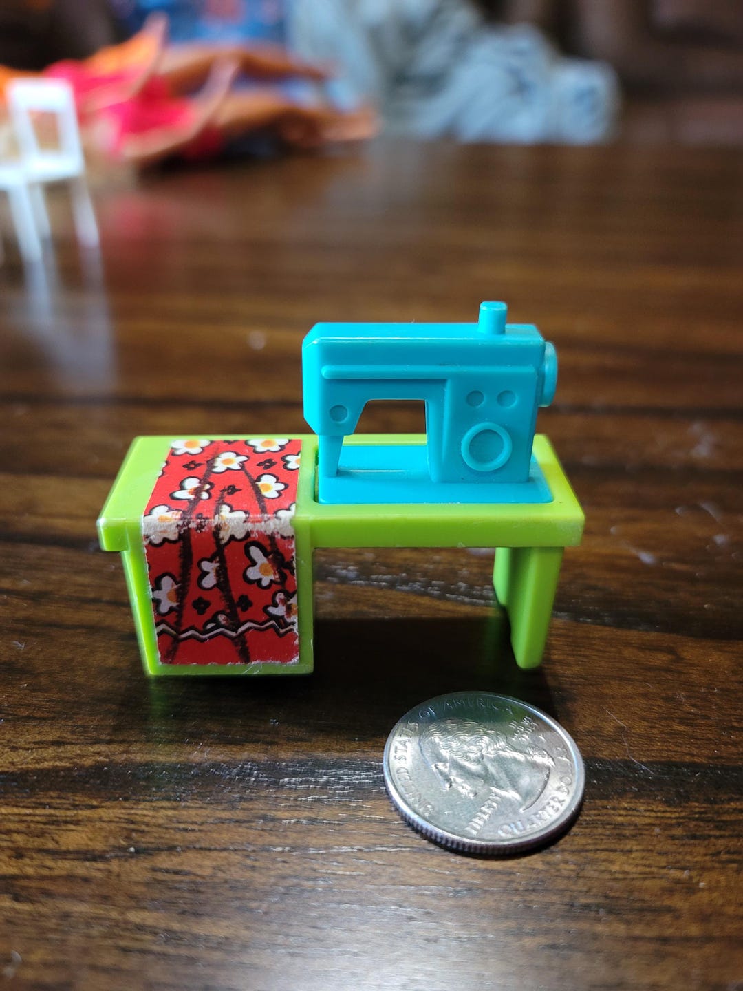 Vintage 1970's Fisher Price Little People Sewing Machine - Etsy