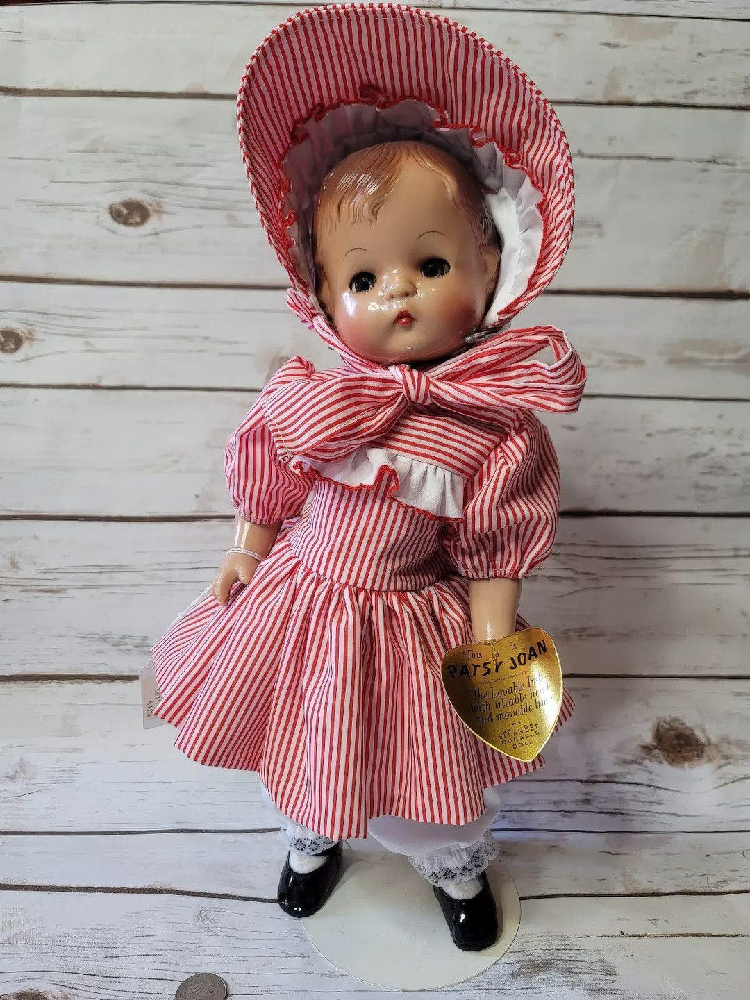 Cute Vintage 1994 Effanbee Patsy Joan Vinyl Doll Molded Hair 14.5" - Etsy