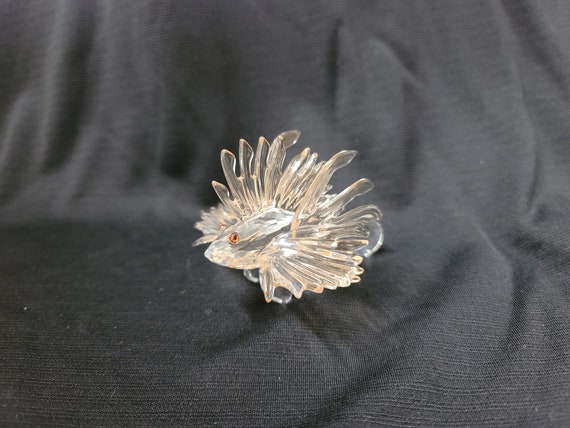 Swarovski Crystal Lion Fish Figurine A 7644 NR 000 008 | Etsy