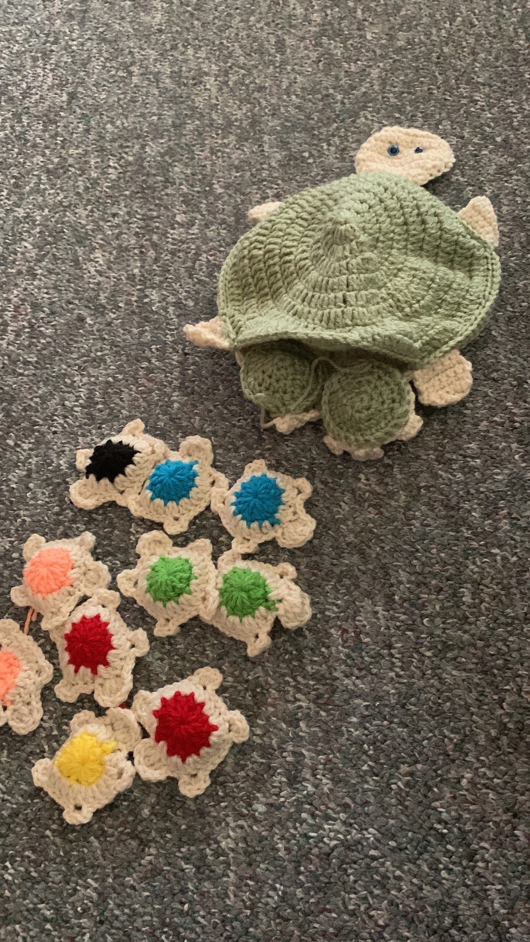 The ORIGINAL Turtle Memory Game-pattern by Sharonmarieshop pattern Only ...