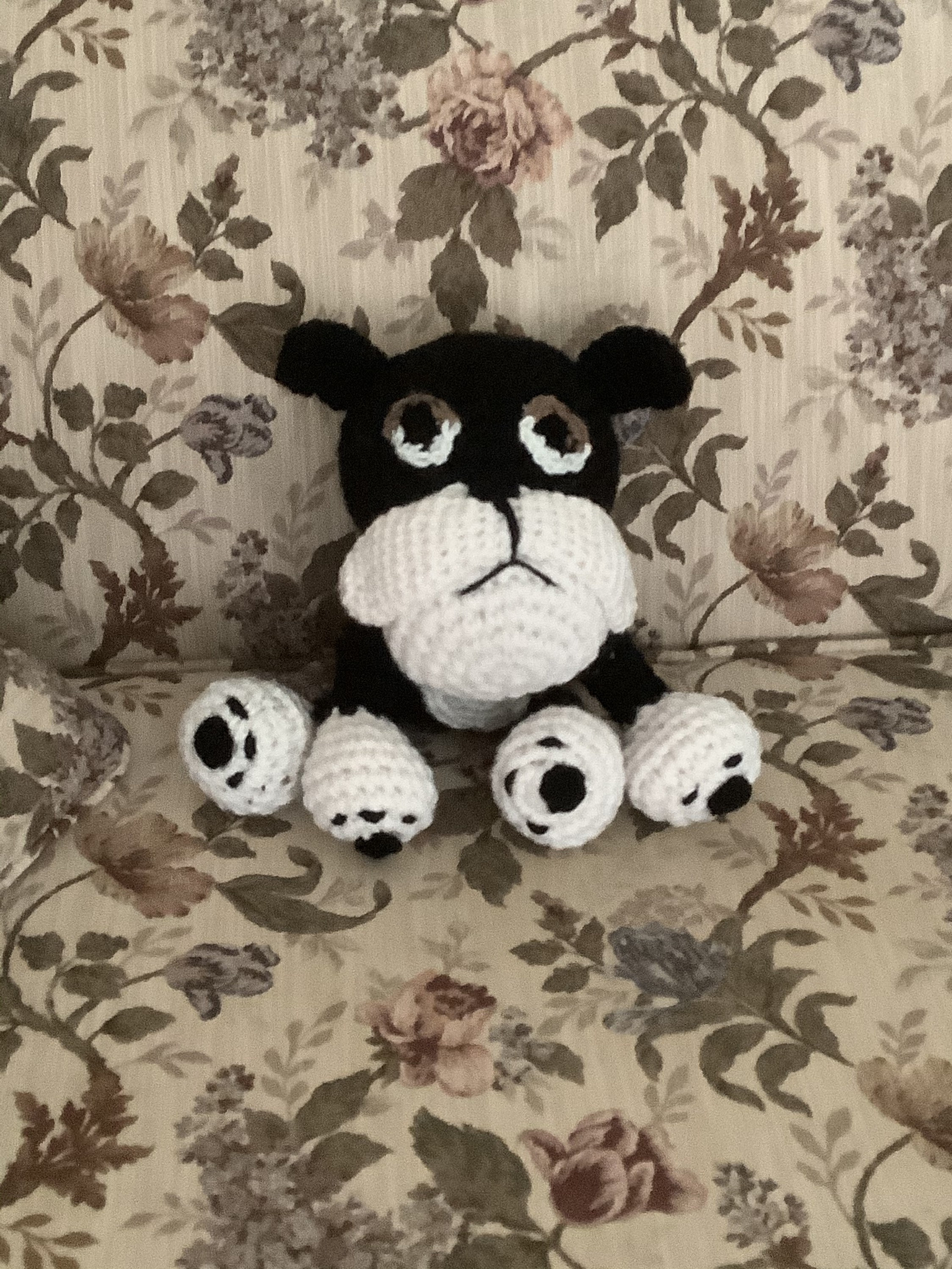 Crochet Bulldog Amigurumi Stuffed Animal - Etsy